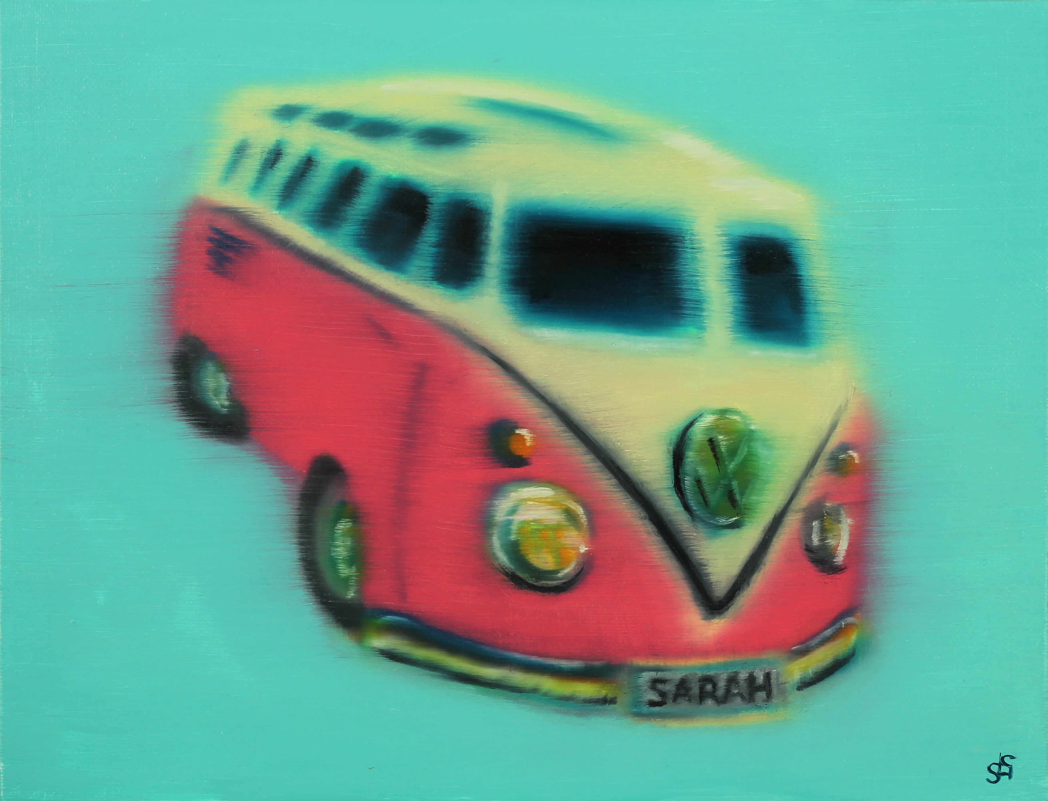 000 - Sarah Graham - SARAH'S VAN – Sarah Graham Art