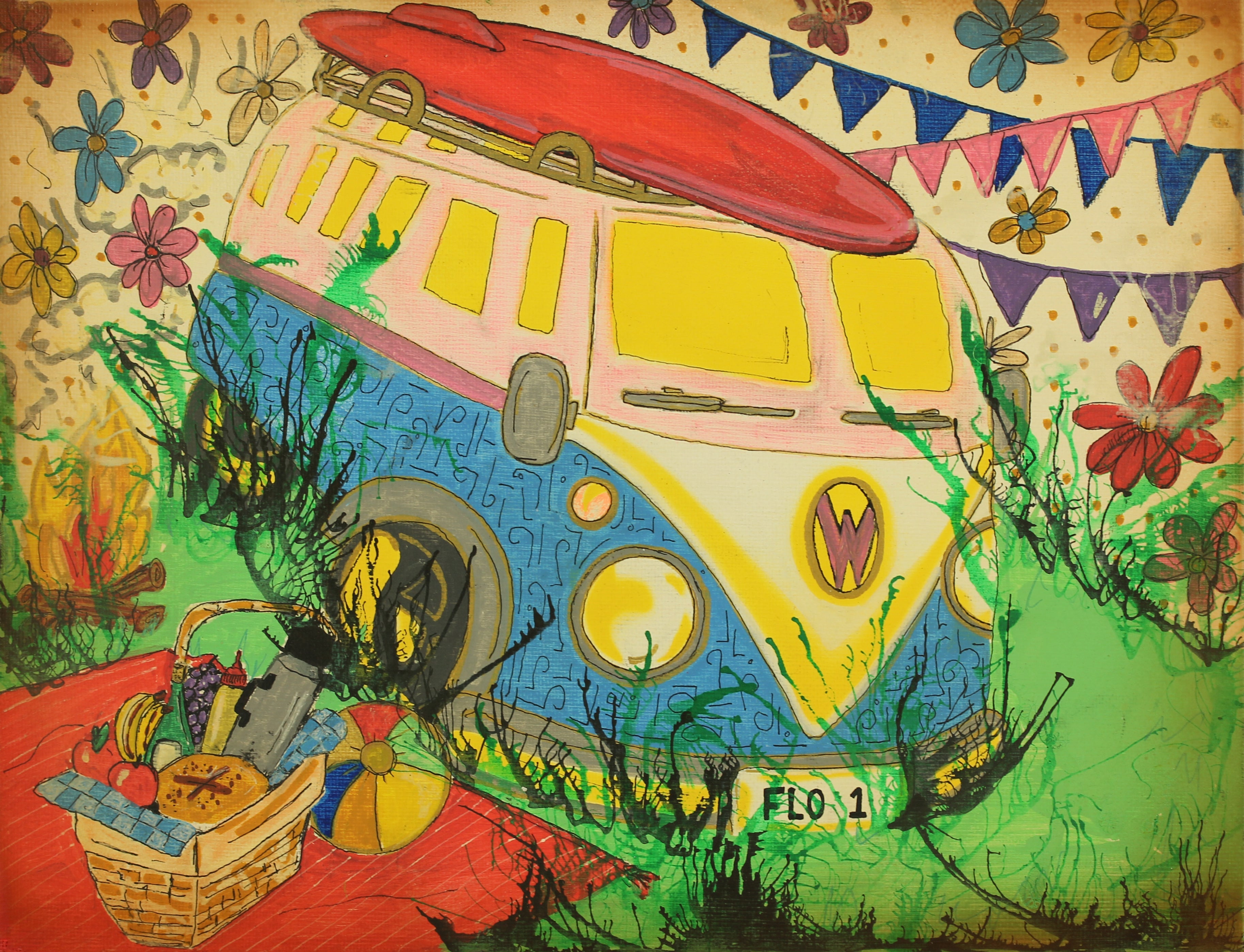 104 - Annabelle Losa - GOING WITH FLO1 – Sarah Graham Art