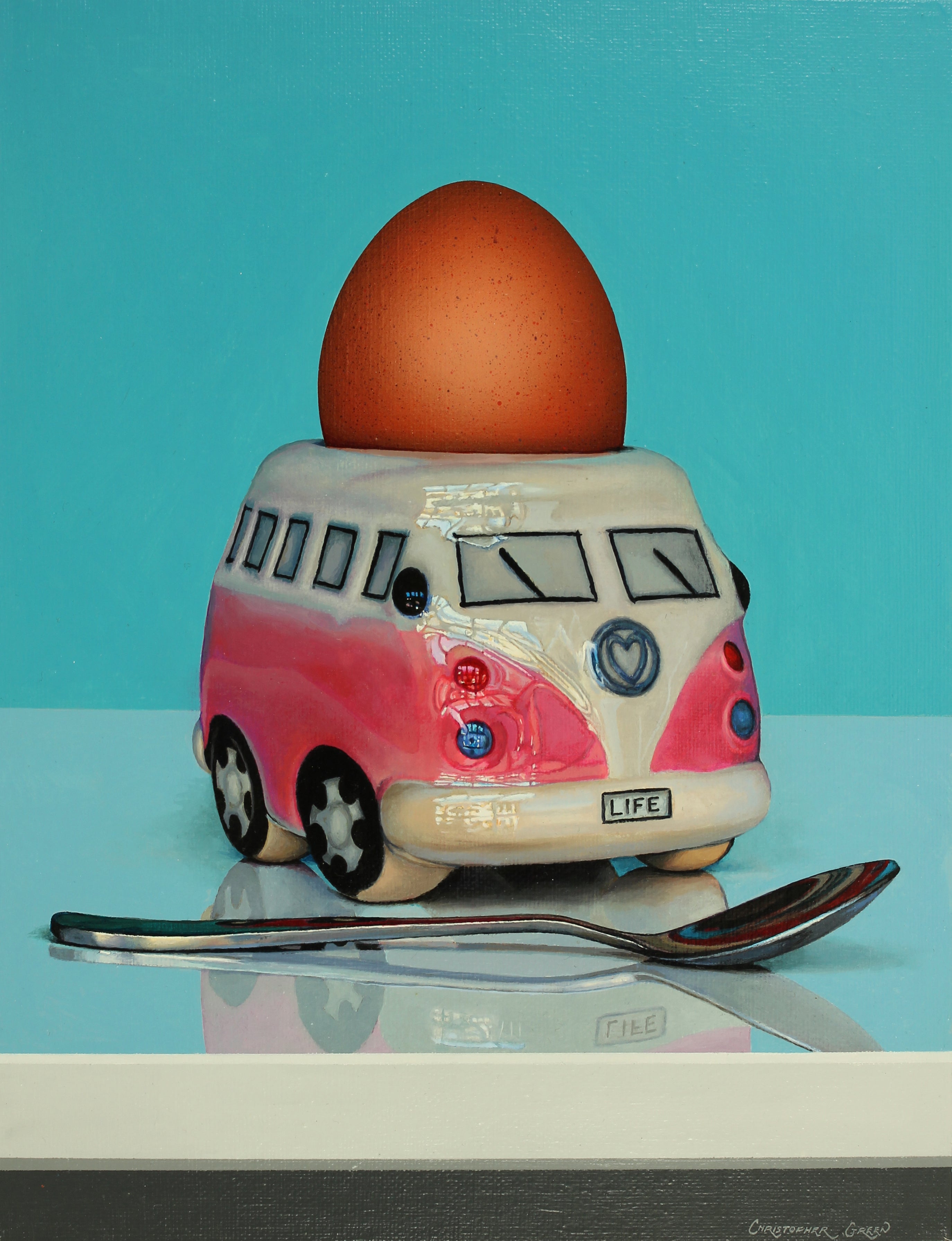 030 - Christopher Green - L'OEUF LIFE – Sarah Graham Art