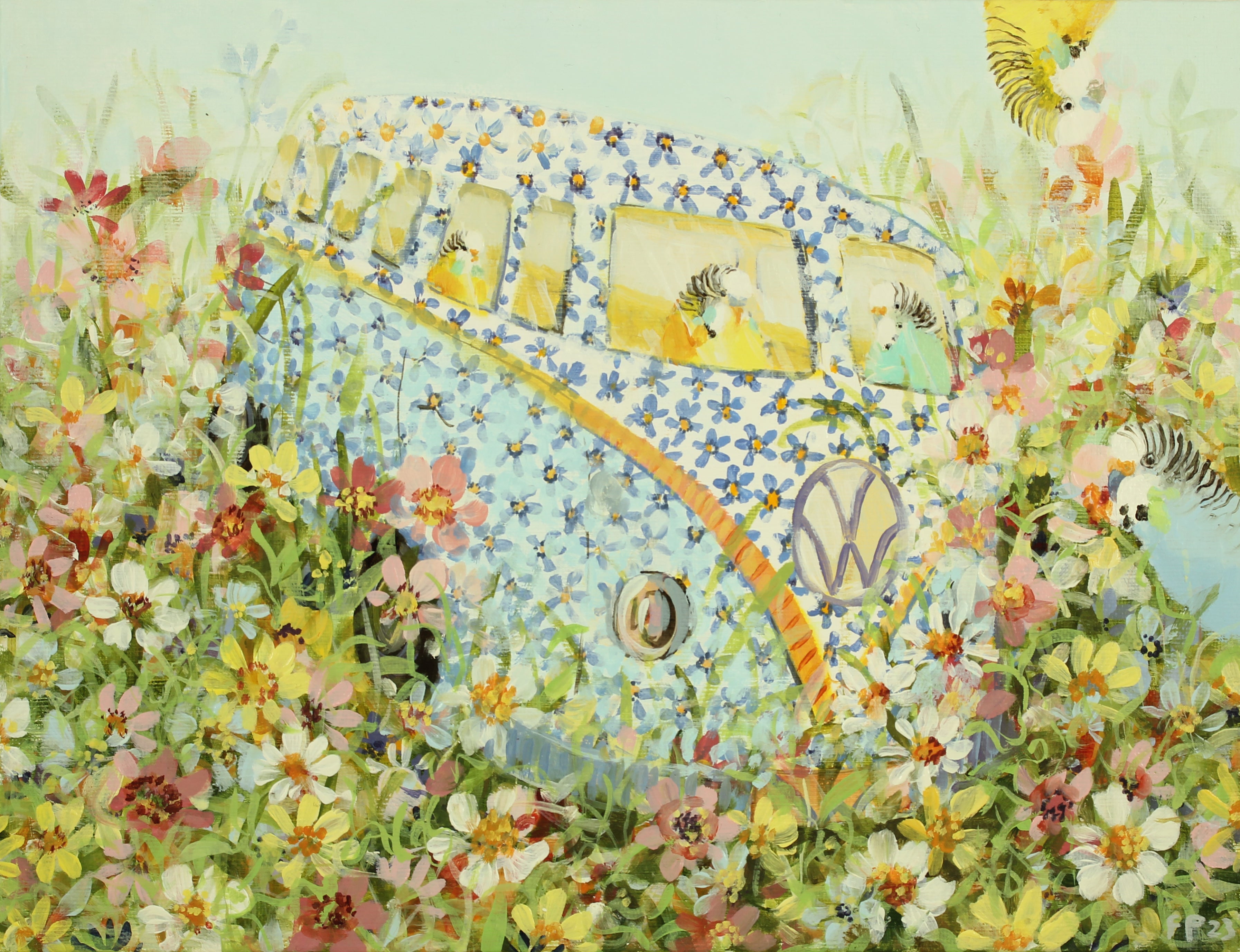 127 - Fletcher Prentice - BUDGIE SMUGGLERS – Sarah Graham Art