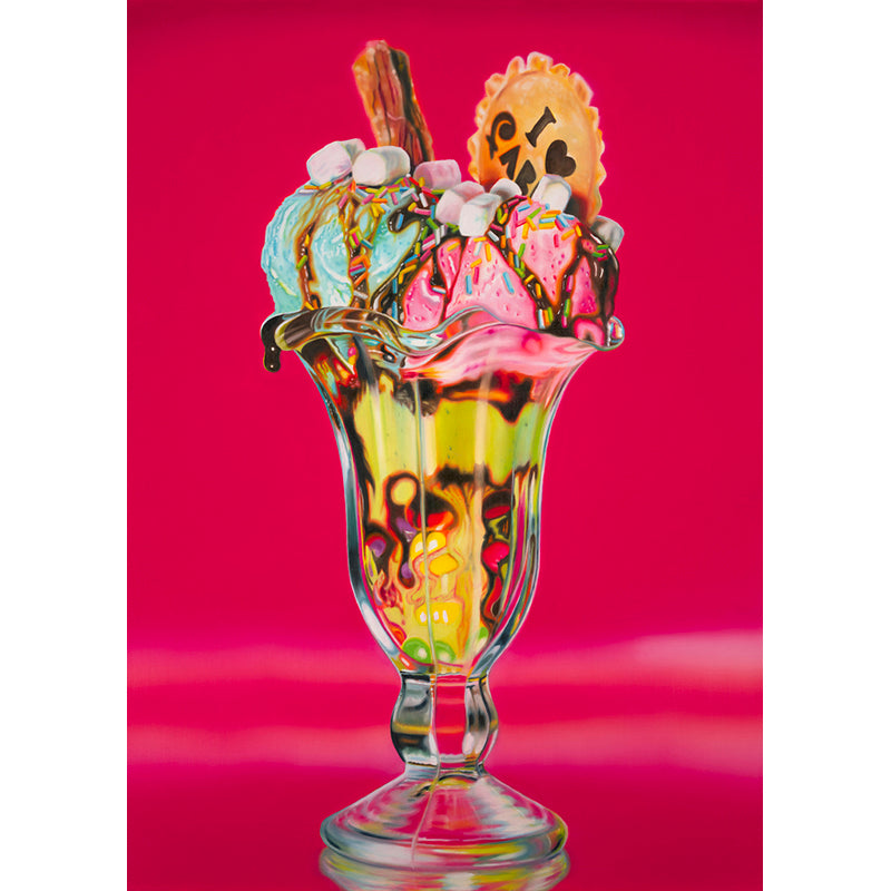 Ice Cream Sundae - Mini Print – Sarah Graham Art