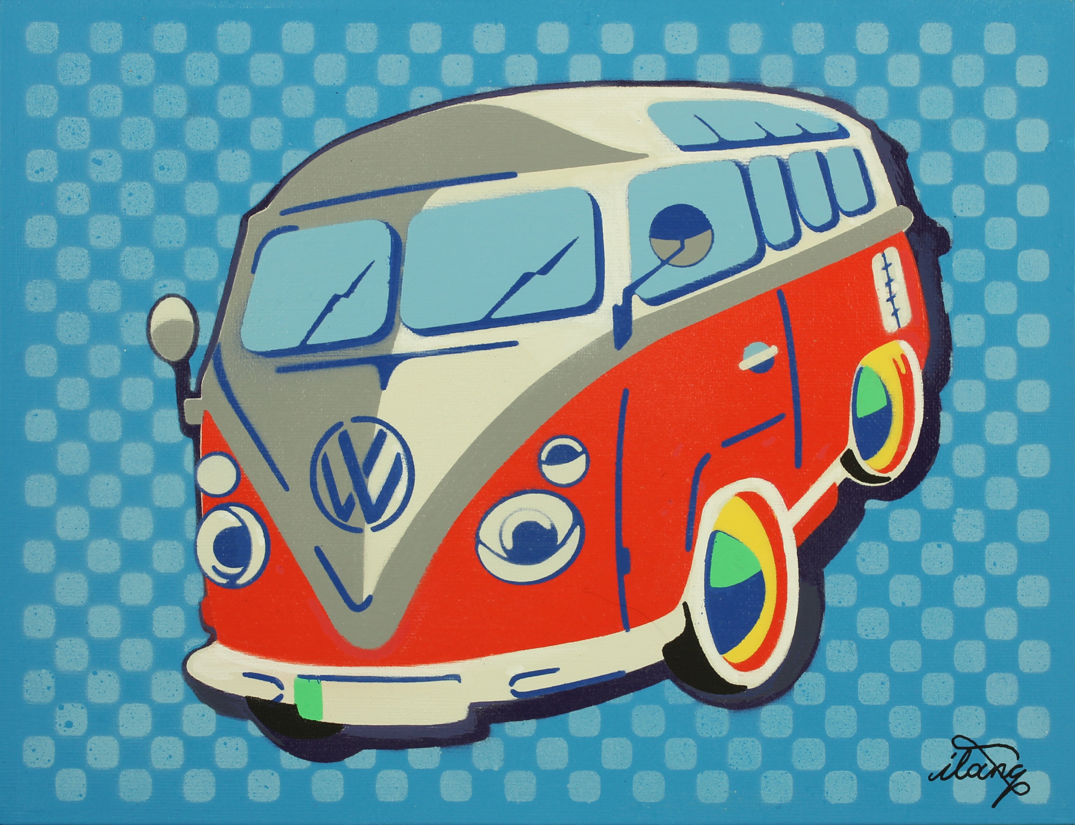 072 - Ilan Galkoff - SPRAY CAN SAMARIVAN – Sarah Graham Art